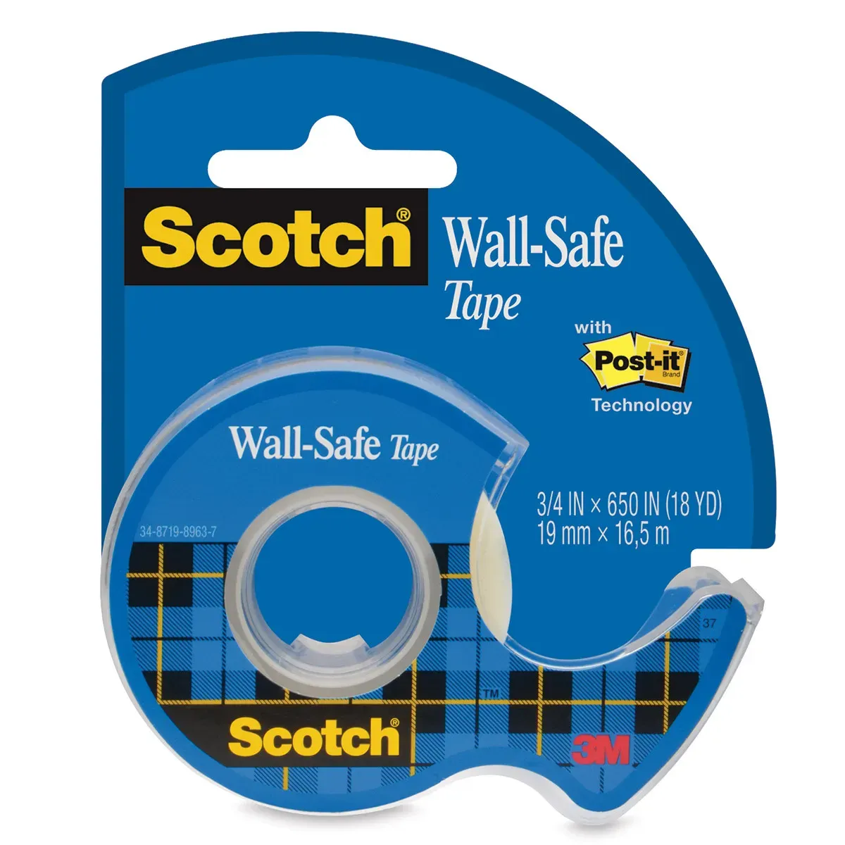 Scotch Wall Safe Tape – Damage Free Adhesive